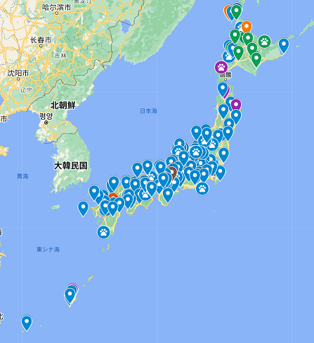 日本全国ホステルマップ | 日本国内を楽しく旅行できるように